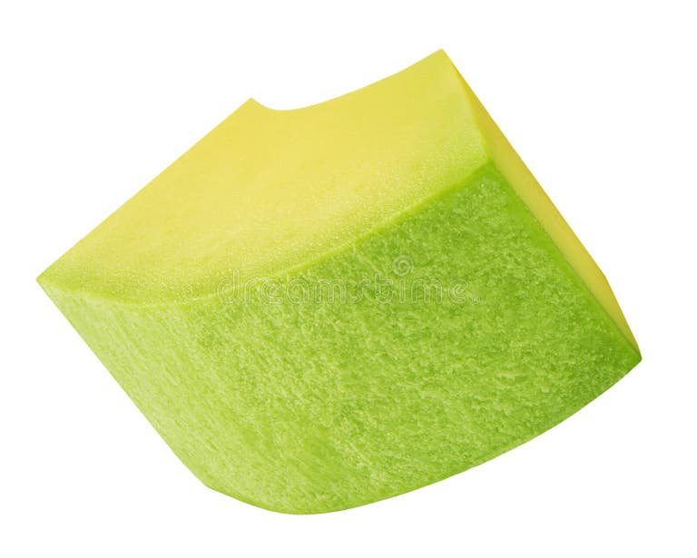 Avocado Slice Isolated on White. Organic Avocado Piece Falling. Avocado ...