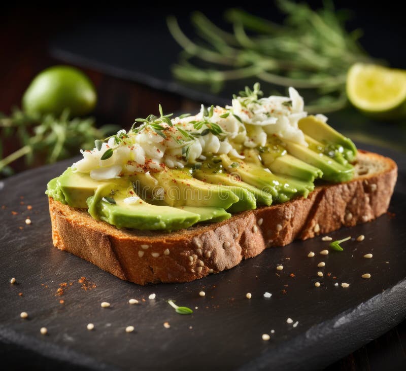 Avocado in a toasted loaf stock photo. Image of loaf - 306027604
