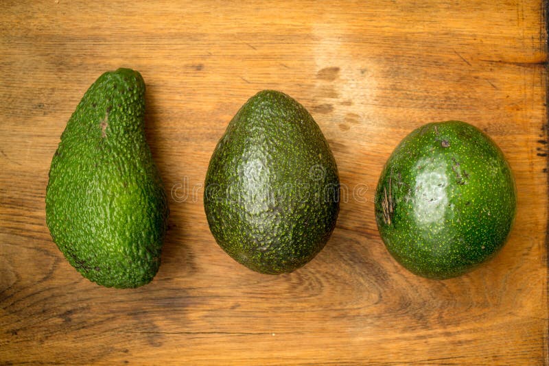 Avocados on a Kitchen Table Stock Photo - Image of ingredient, healthy ...