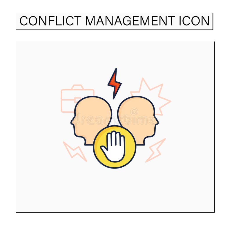 Avoid Color Hand Drawn Text. Vector Lettering Stock Vector ...