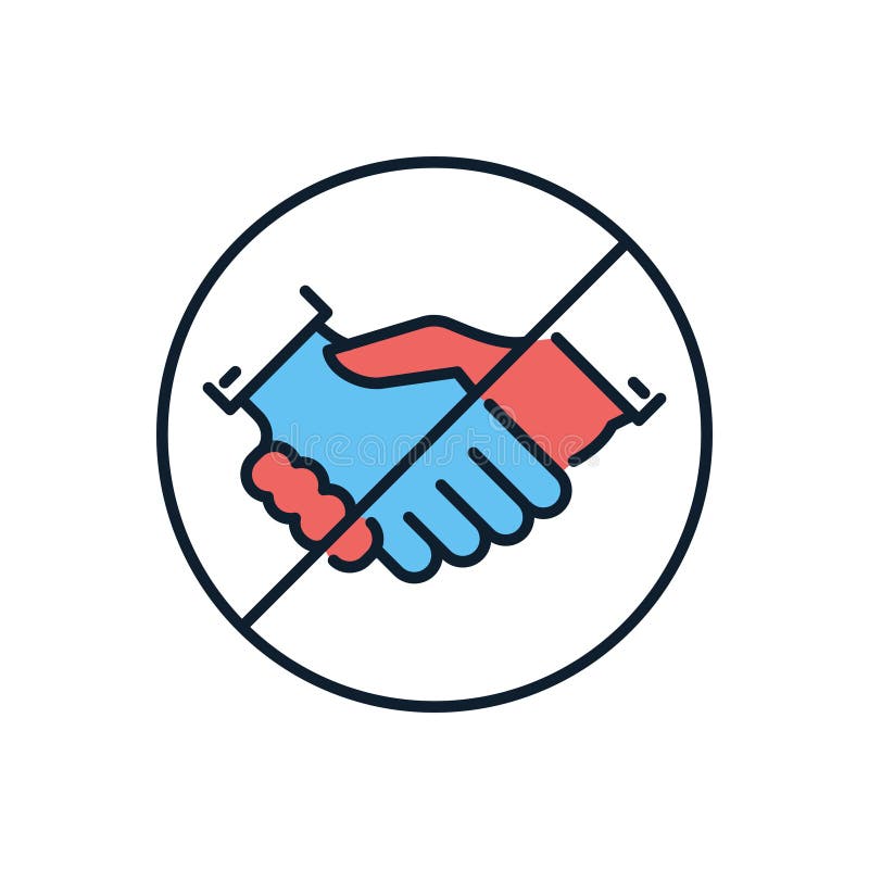 Avoid Contact Icon Stock Illustrations – 1,193 Avoid Contact Icon Stock ...