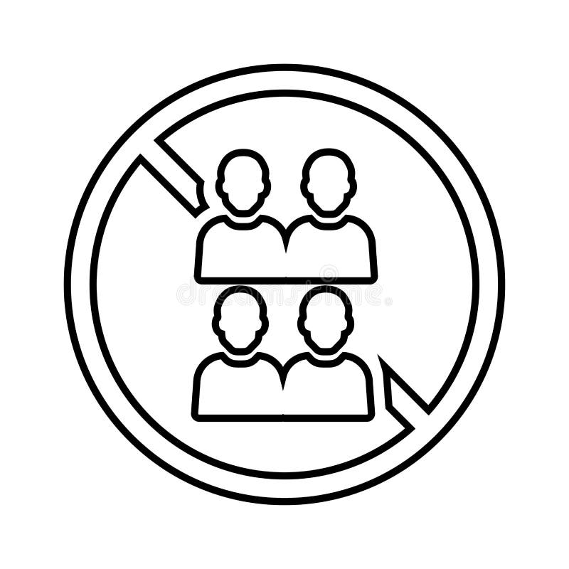 Avoid Crowd Icon Stock Illustrations – 962 Avoid Crowd Icon Stock ...