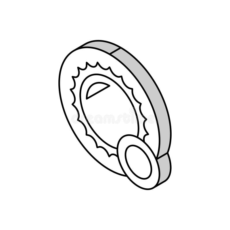 Avoid Sun Isometric Icon Vector Illustration Stock Vector ...