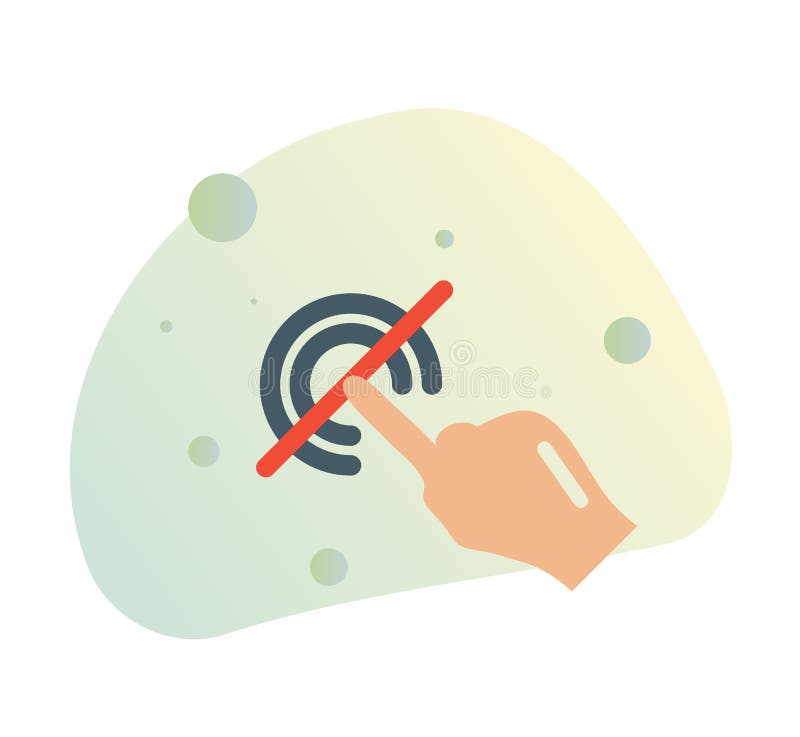 Avoid Touching Objects And Surfaces With Bare Hands Stock Vector ...