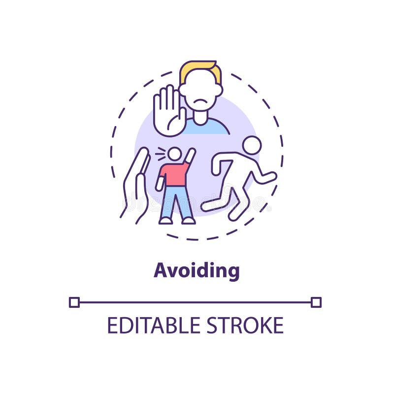 Avoiding Conflict Stock Illustrations – 117 Avoiding Conflict Stock ...