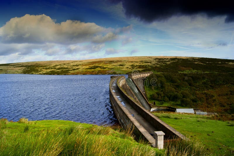 The Avon Dam, River Avon on Dartmoor National Park Devon Uk Stock Photo ...