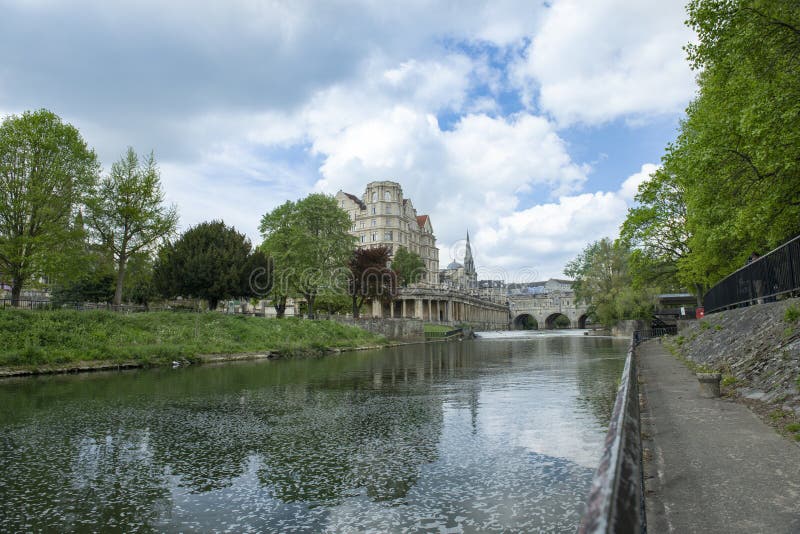 Avon River, Bath stock photo. Image of palladian, ancient - 180771778