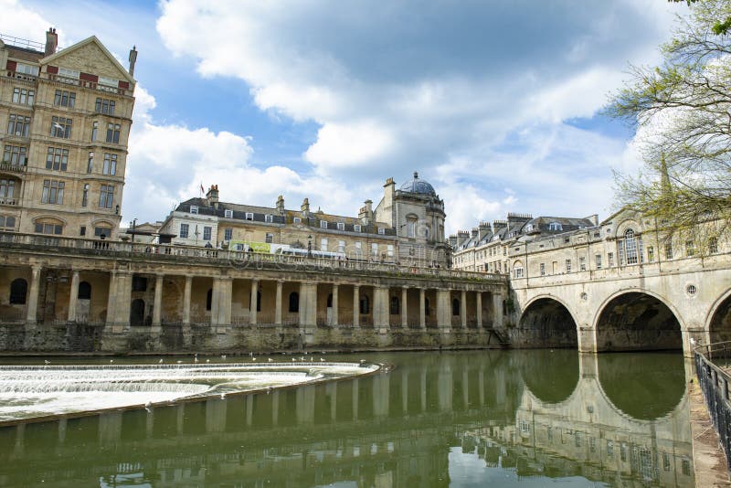 Avon River, Bath editorial stock image. Image of britain - 180771714