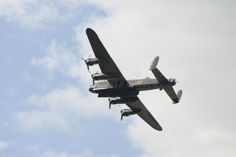Avro Lancaster Bomber in Flight Editorial Image - Image of memorial ...