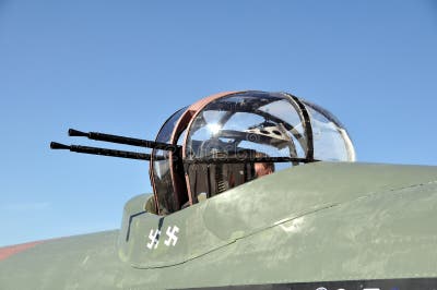 Avro Lancaster gun turrets editorial photography. Image of command ...