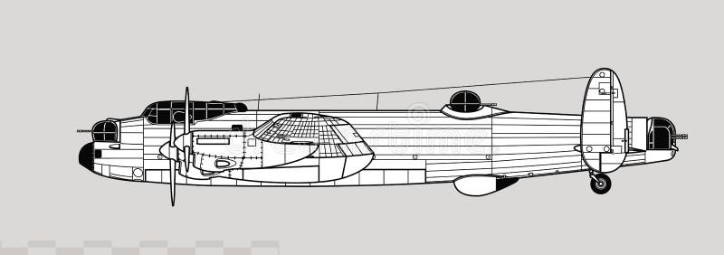 Avro Lancaster Stock Illustrations – 10 Avro Lancaster Stock ...