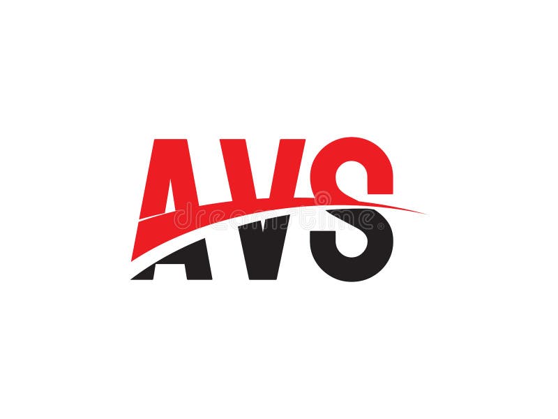 AVS Letter Initial Logo Design Vector Illustration Stock Vector ...