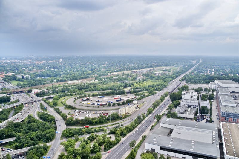 AVUS race track in Berlin stock photo. Image of venue - 4867962