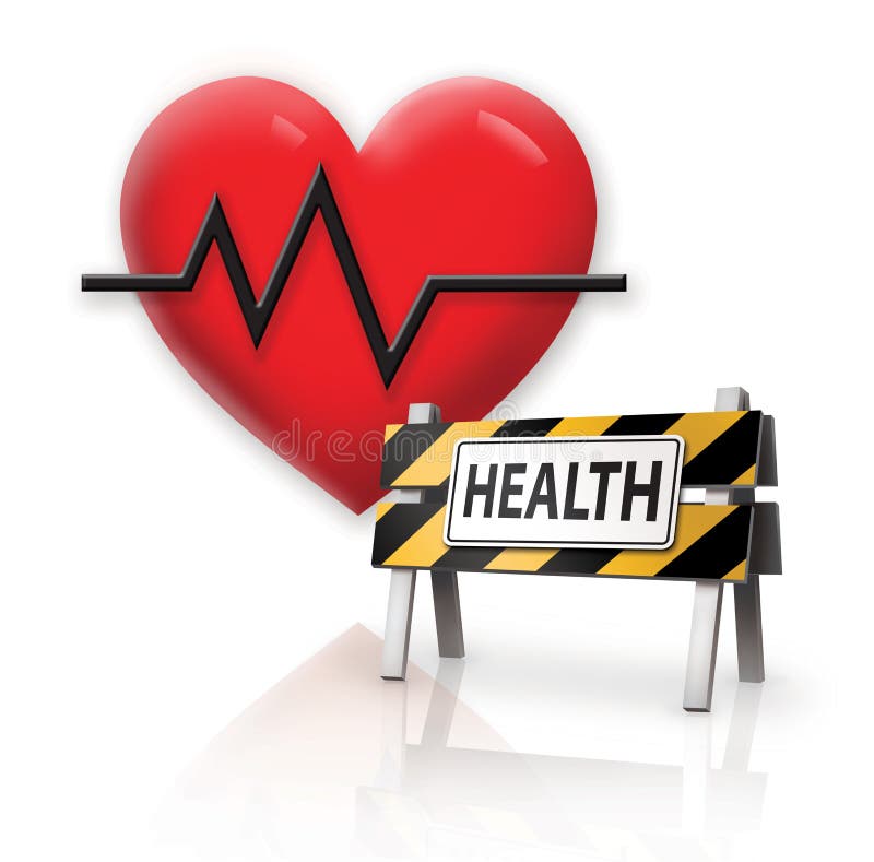 Avvertimento Di Pericolo Per La Salute Illustrazione di Stock ...