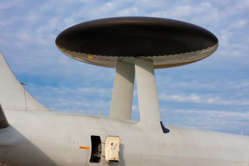 AWACS Radar stock image. Image of flight, aviation, advanced - 26795889