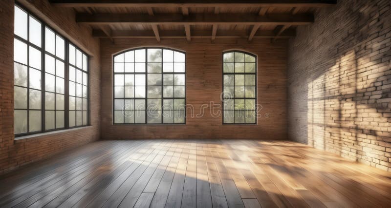 Awaiting Inspiration in the Heart of a Rustic Studio Stock Illustration ...