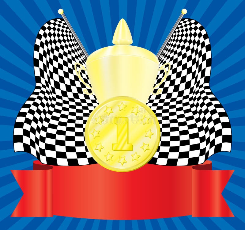 First Position Award Medal Vector Stock Vector - Illustration of award ...
