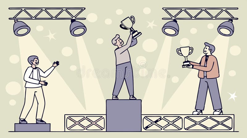 Award Ceremony Stage, Presentation Event and Recognition Platform ...