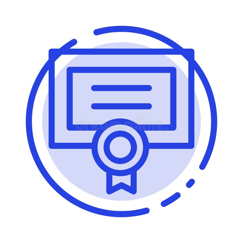 Award, Certificate, Degree, Diploma Blue Business Logo and Business ...