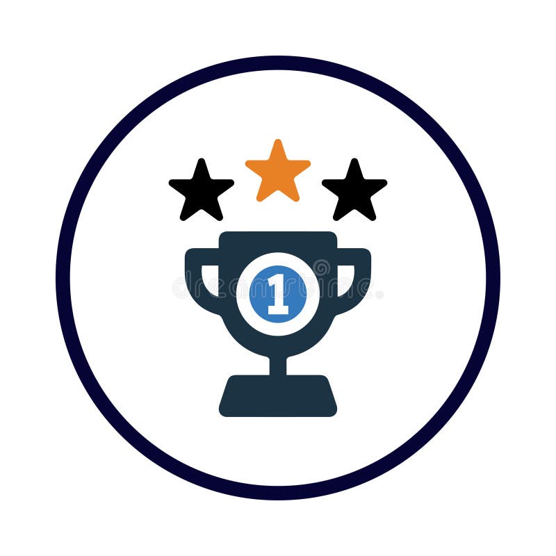 Award, Cup, Top Award, First Top Award Icon Stock Vector - Illustration ...