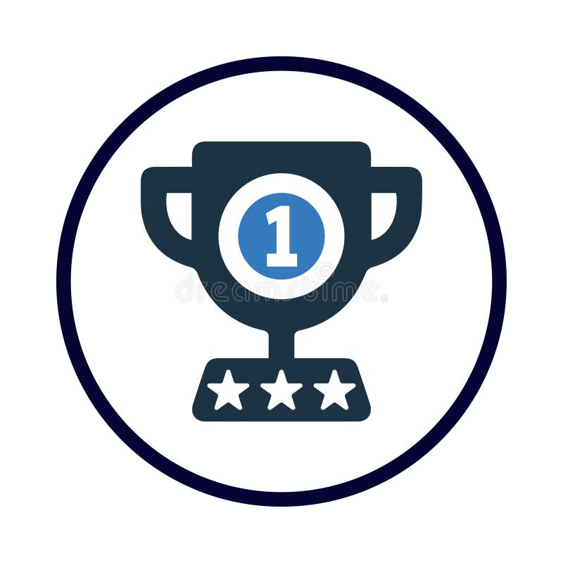 Award, Cup, Top Award, First Top Award Icon Stock Vector - Illustration ...