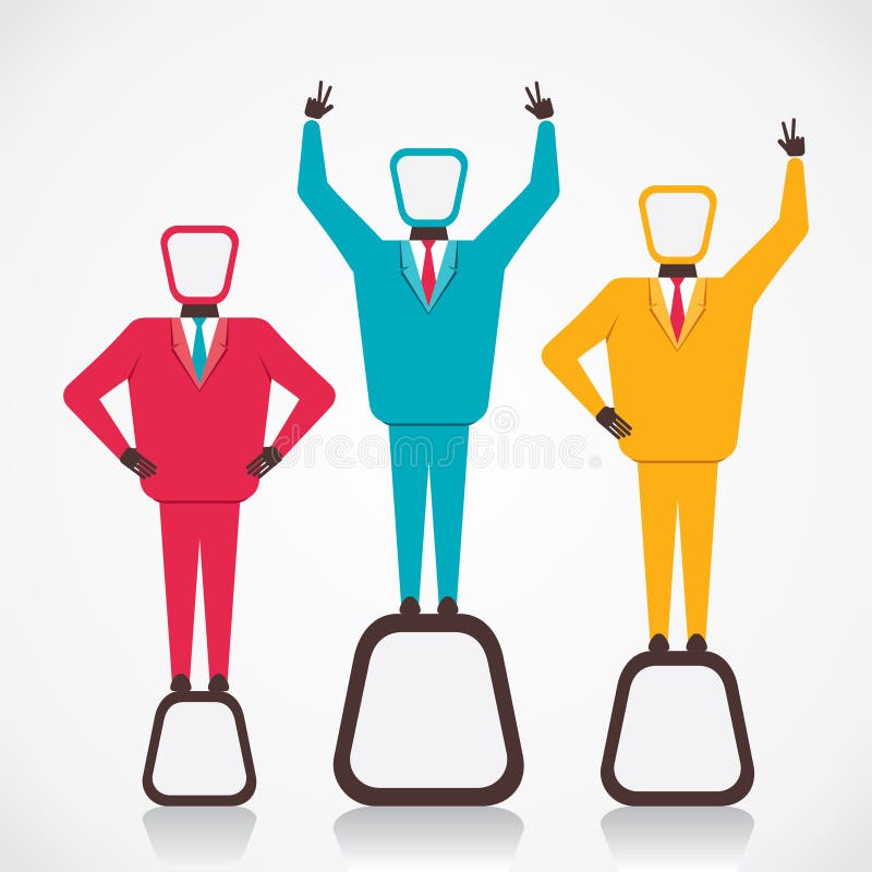 Prize Distribution Ceremony Stock Vector - Illustration of metaphors ...