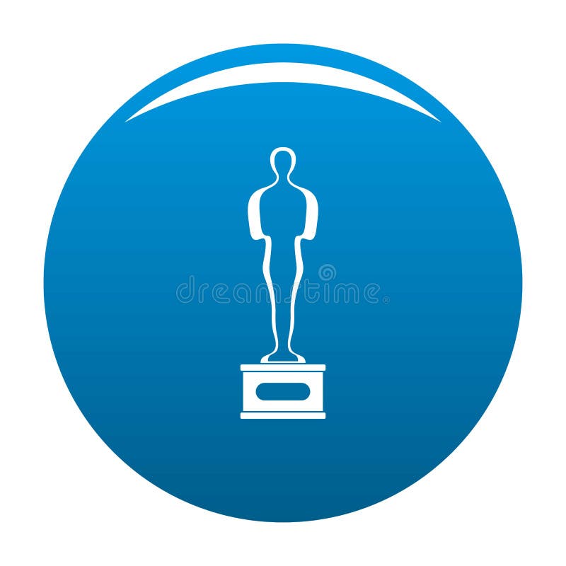 Award icon blue stock illustration. Illustration of champion - 123757095