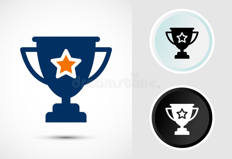 Award Icon Design Illustration, Winning Icon, Champion Symbol Stock ...