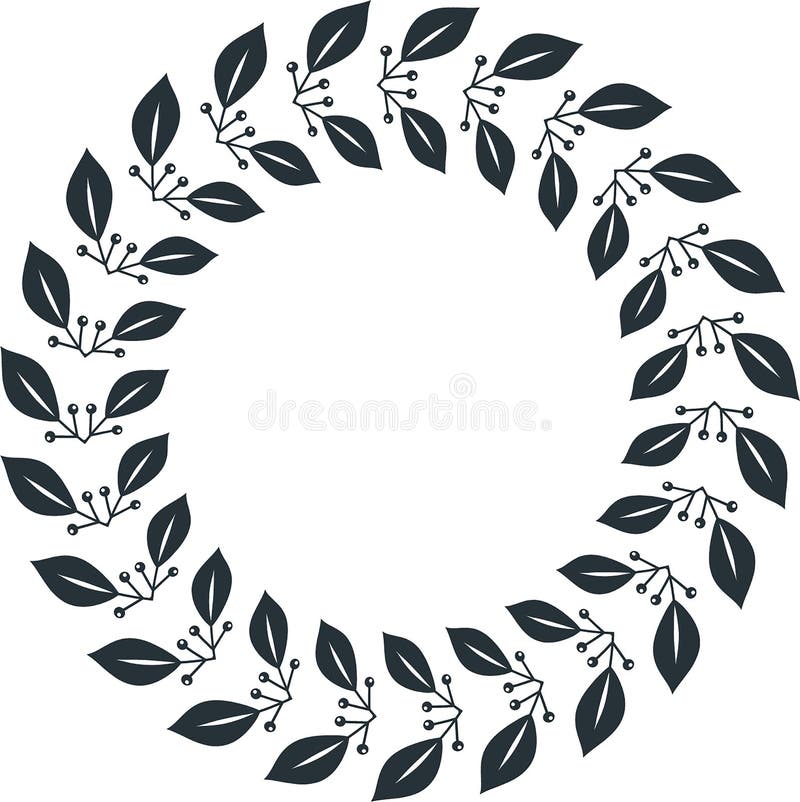 Award Laurel Decoration Element. Laurel Frame. First Place Award Stock ...