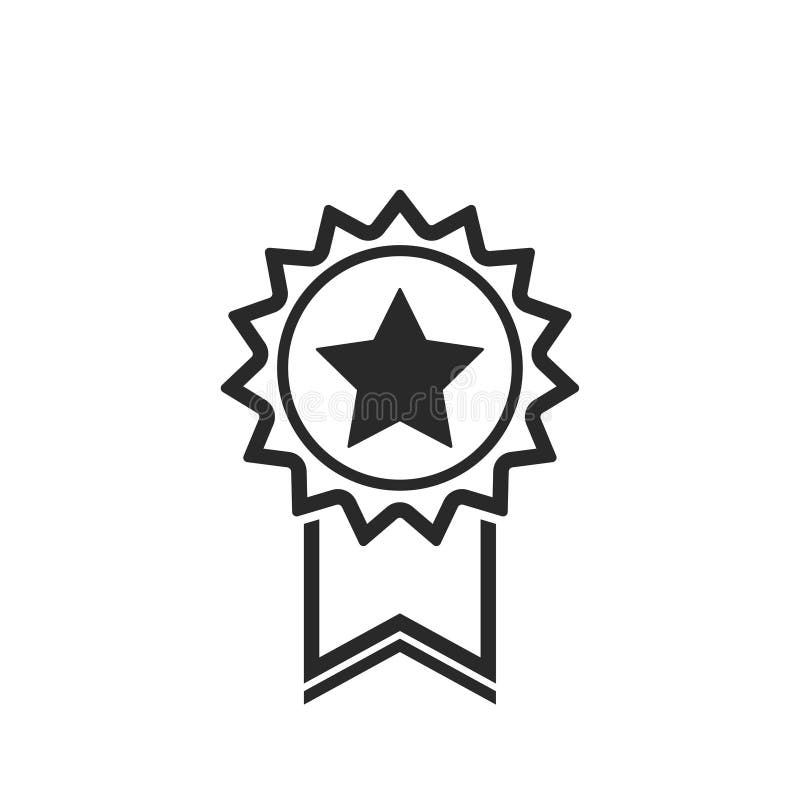 Award Line Icon. Badge, Medal, and Best Symbol Stock Vector ...