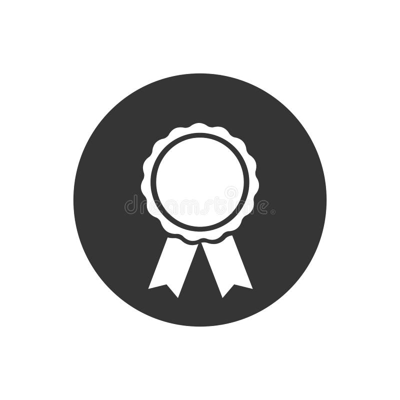 Award, Medal, Winner, Victory Flat Icon Stock Vector - Illustration of ...