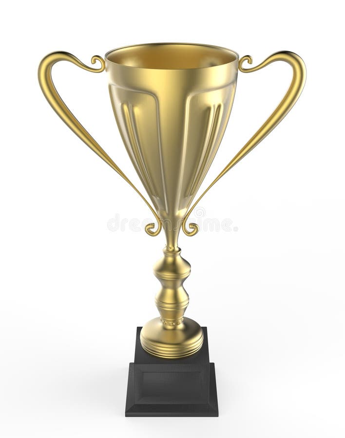 Award Prize White Background Stock Illustration - Illustration of ...