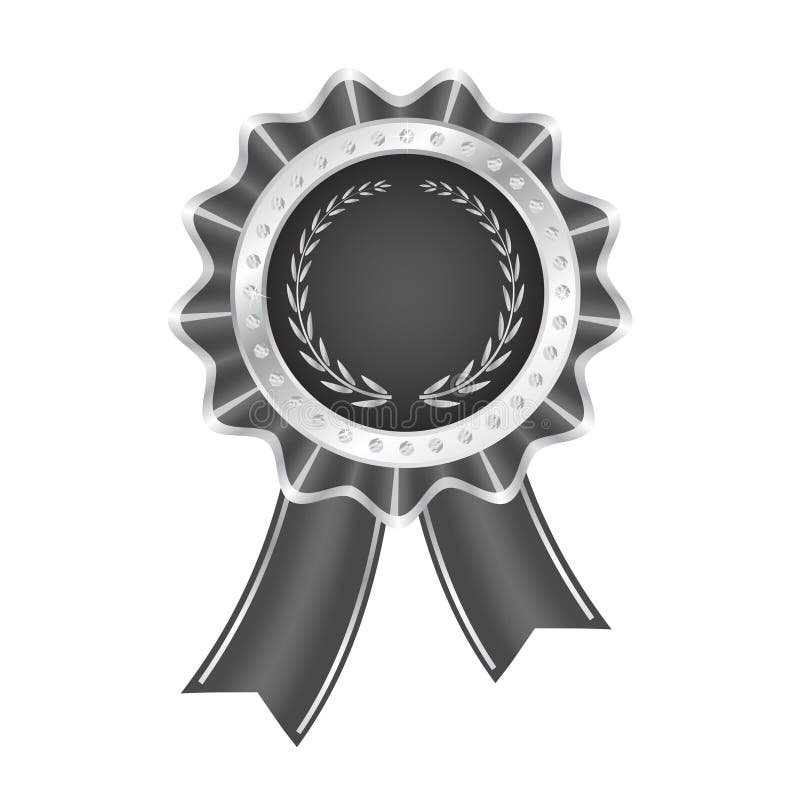 Award Label with Ribbon stock vector. Illustration of certificate ...