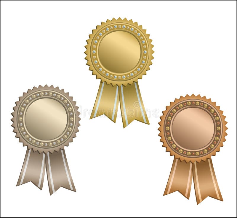 Award ribbon stock vector. Illustration of competition - 37525972