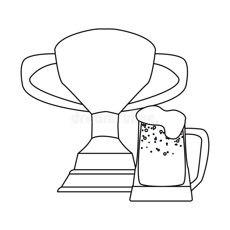 Trophy Beer Stock Illustrations – 634 Trophy Beer Stock Illustrations ...