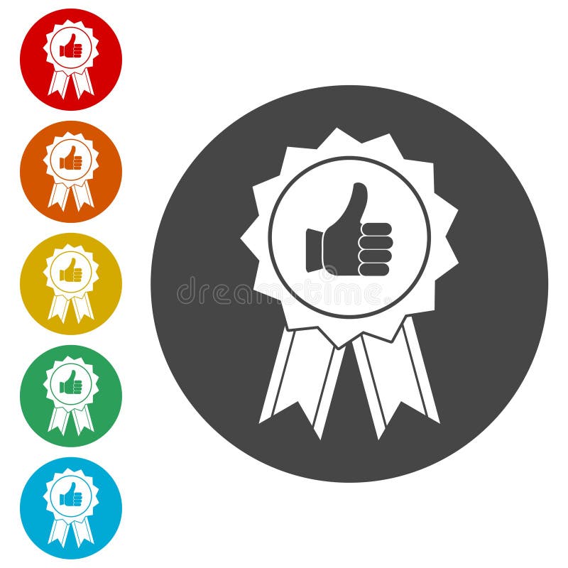 Award Vector icons set stock vector. Illustration of oldish - 134502299