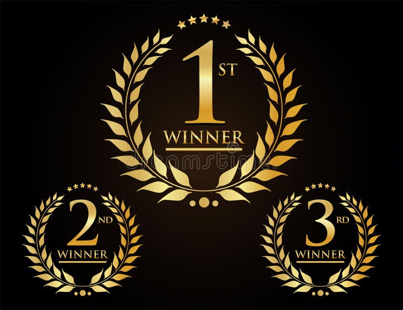 Award Winner Badge Isolated Vector Illustration Stock Vector ...