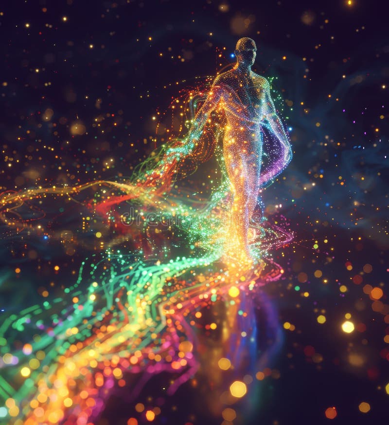 Awareness of Astral Energies of the Subtle Plane Stock Illustration ...