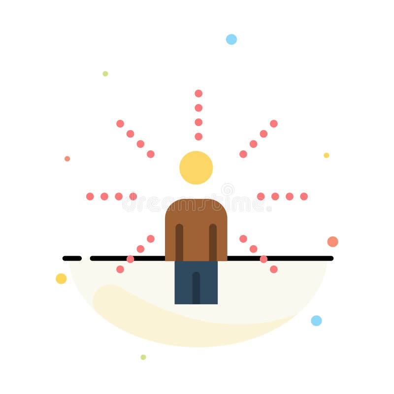 Awareness, Feel, Human, Perception, Sense Abstract Flat Color Icon ...