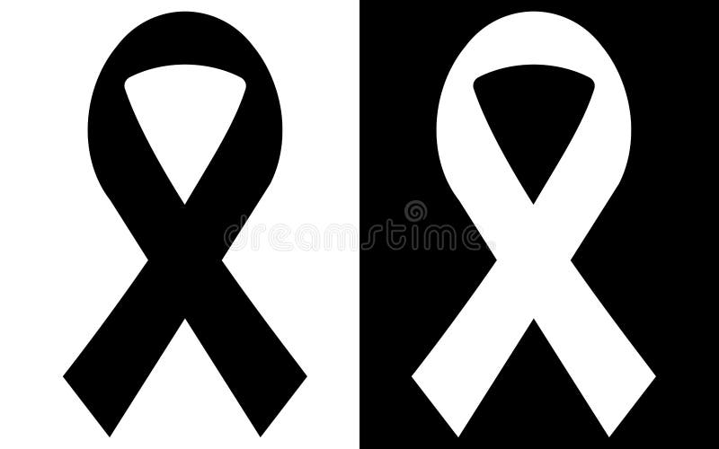 Set of Awareness Ribbon Icons Stock Vector - Illustration of ribbon ...