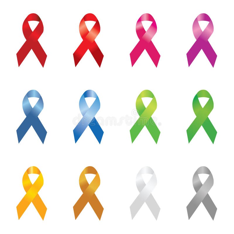 Awareness Ribbons Chart Color & Meaning of Awareness Ribbon Causes ...