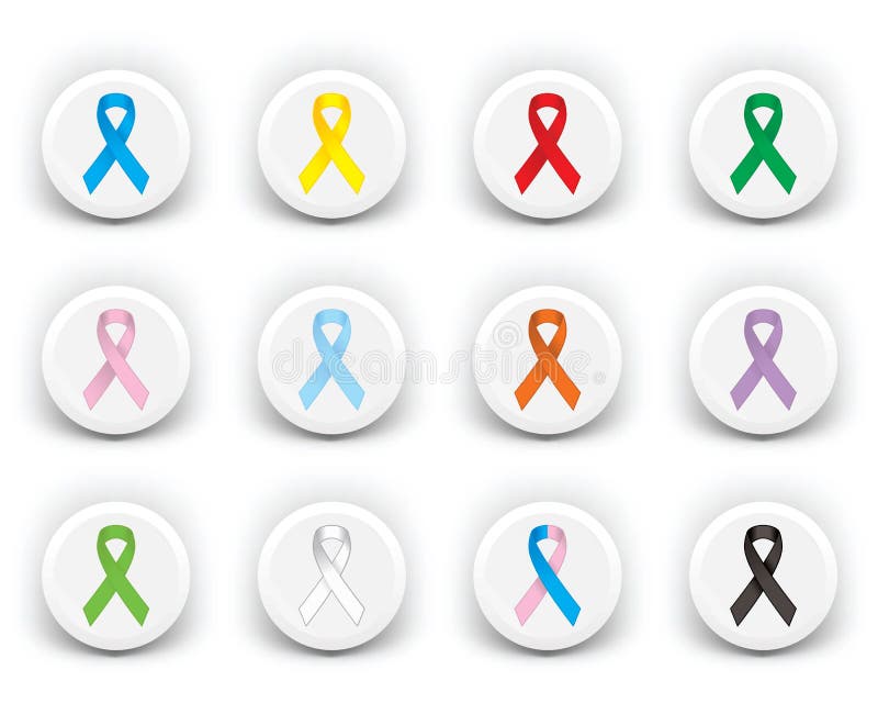 Awareness Ribbons Chart Color & Meaning of Awareness Ribbon Causes ...