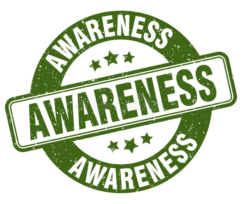 Awareness Stamp. Awareness Label. Round Grunge Sign Stock Vector ...