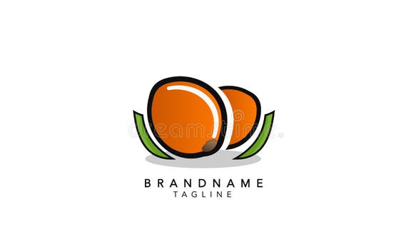 Awarra fruit vector stock vector. Illustration of initials - 206215289