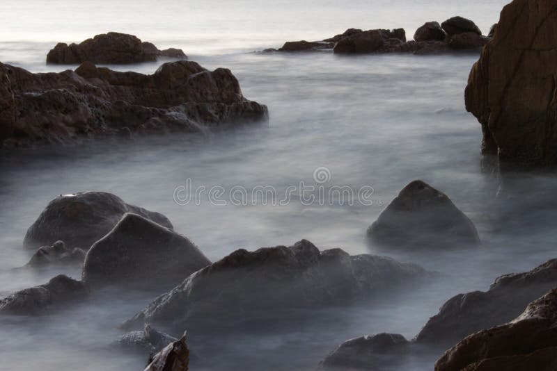 Awash at Sunset stock photo. Image of coast, relax, awash - 15010008