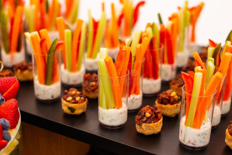 The Way a Catering Presentation Stock Image - Image of business ...