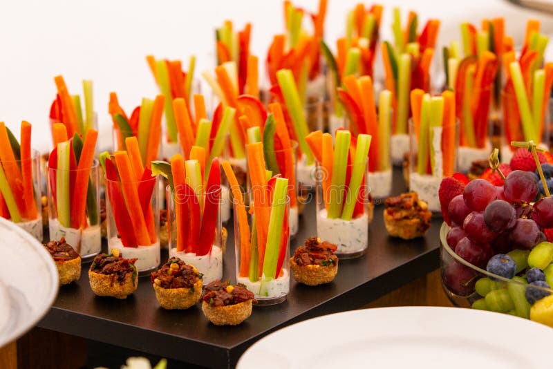 The Way a Catering Presentation Stock Image - Image of industry ...