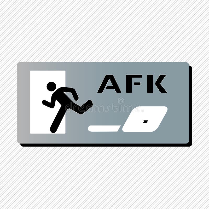 Afk Stock Illustrations – 59 Afk Stock Illustrations, Vectors & Clipart ...
