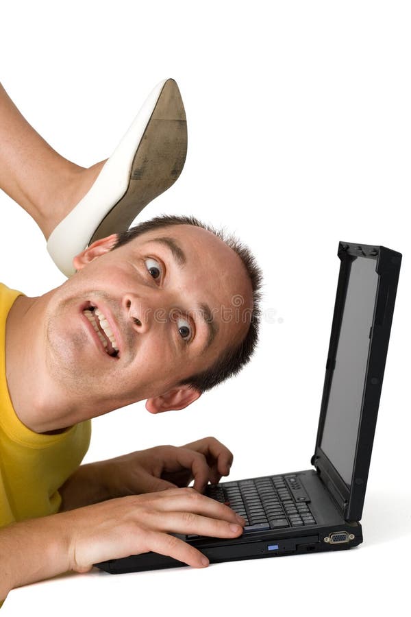 Away from the PC! stock image. Image of open, keyboard - 3314255