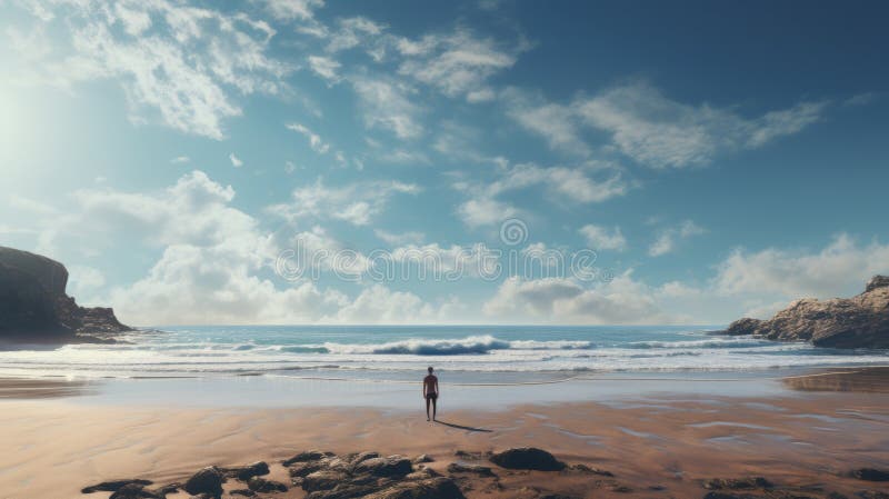 Awe-inspiring Beach Scene with Mark - Vray Tracing, Ethereal ...